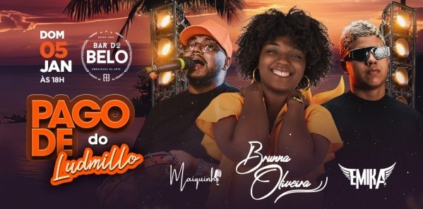 BAR DO BELO APRESENTA: PAGODE DO LUDMILLO em Rio de Janeiro - Sympla