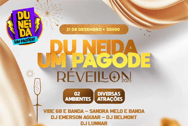 DU NEIDA UM PAGODE NO SEU RÉVEILLON 2025 em Rio Branco - Sympla