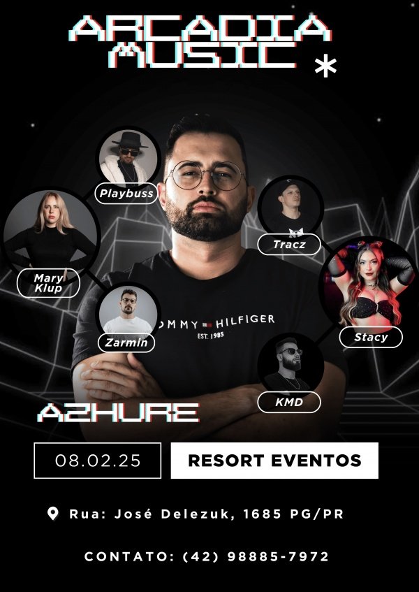 Arcadia Music em Ponta Grossa - Sympla