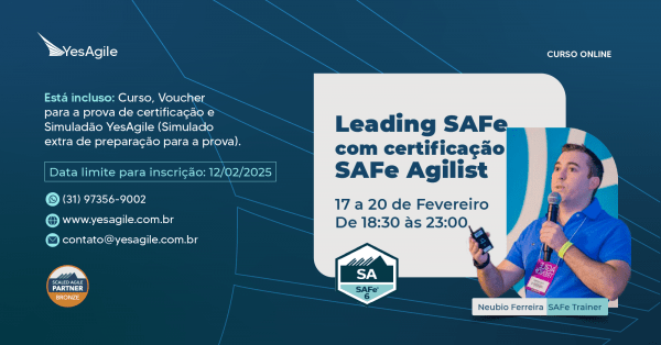 Leading SAFe com certificação SAFe® Agilist (SA) - 100% em Português ...