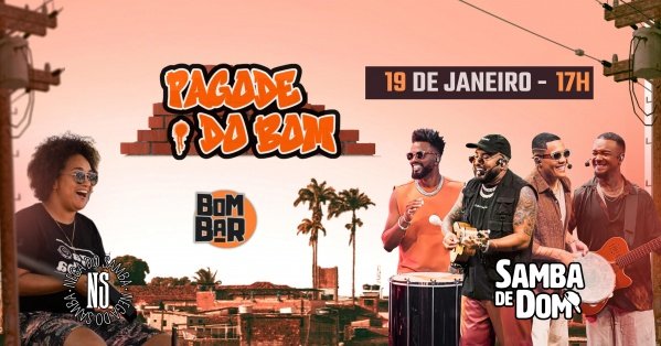 Inauguração Bom Bar - Samba de Dom e Nega do samba em São Carlos - Sympla