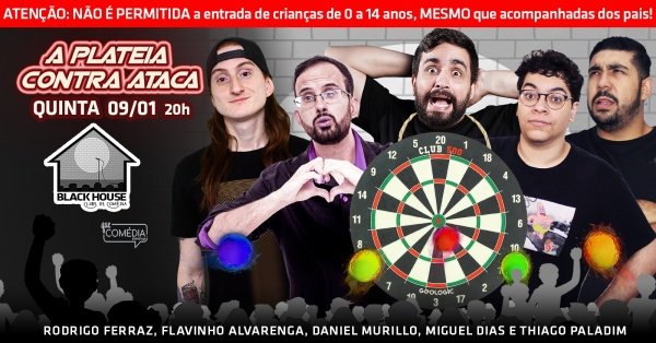 A PLATEIA CONTRA ATACA | Retire o ingresso GRÁTIS e pague no final do ...