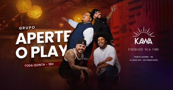 Aperte o Play no final de semana! 23/01 em Porto Alegre - Sympla