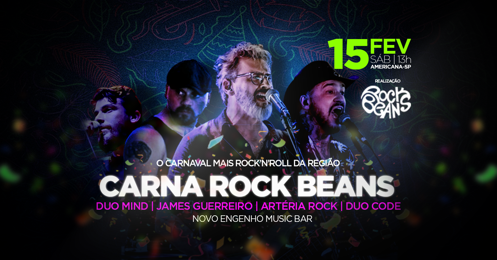 Carna Rock Beans em Americana - Evento ON