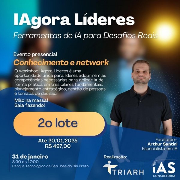 IAgora Líderes - Ferramentas de IA para Desafios Reais em São José do ...