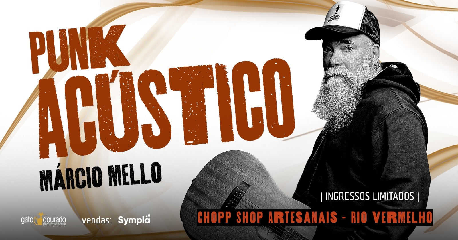 Márcio Mello - Punk Acústico em Salvador - Evento ON