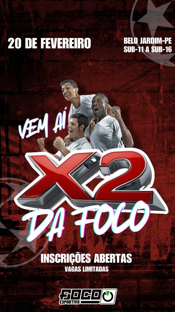 X2 da Foco Radical em Belo Jardim - Sympla