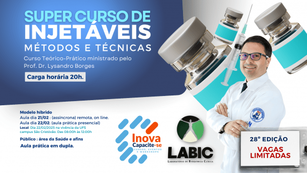 Injetáveis: Métodos e Técnicas - 28º edição em Aracaju - Sympla