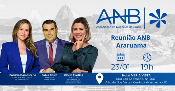 Reunião ANB REGIÃO DOS LAGOS em Araruama - Sympla