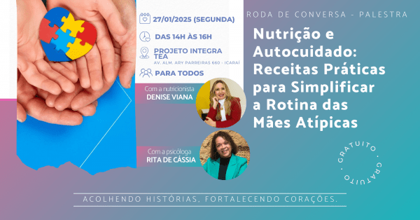 Roda de Conversa - Palestra: Nutrição e Autocuidado: Receitas Práticas ...