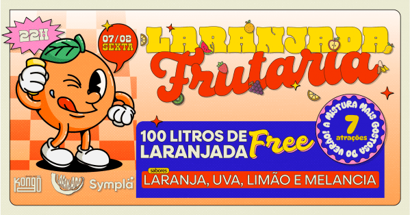 Laranjada Frutaria em Feira de Santana - Sympla