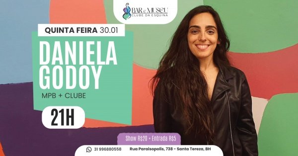 Daniela Godoy em Belo Horizonte - Sympla