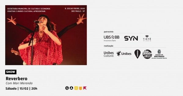 Show: Reverbero com Mari Merenda em São Paulo - Sympla
