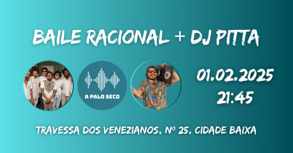 Baile Racional em Porto Alegre - Sympla