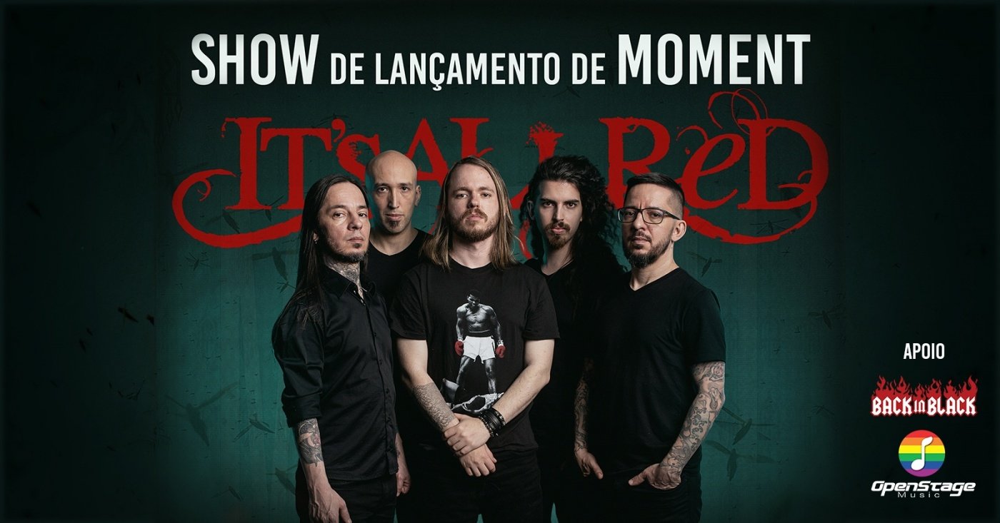 Show do It's All Red no RR44 em Porto Alegre lançando o single Moment ...