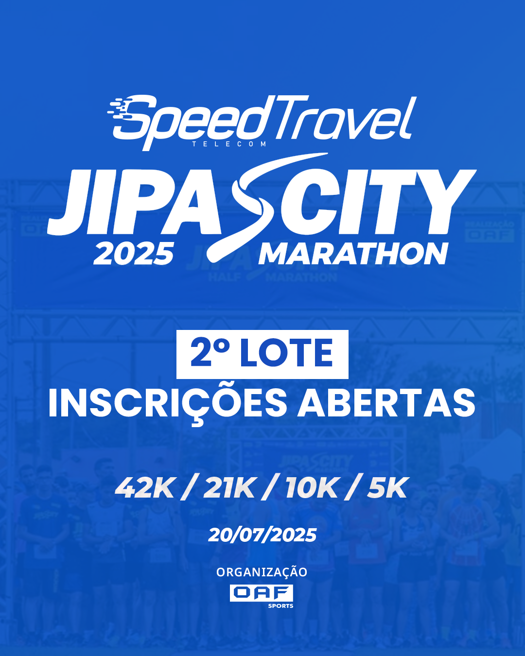 8ª JIPA CITY MARATHON 2025. 5K - 10K - 21K - 42K. em Ji-Paraná - Sympla