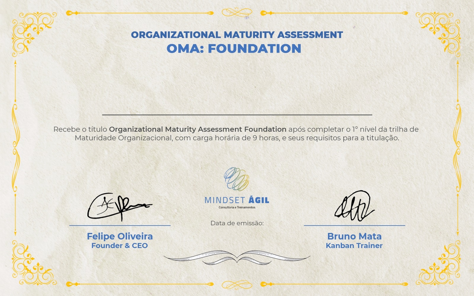 Organizational Maturity Assessment - Turma #2 - online - Sympla