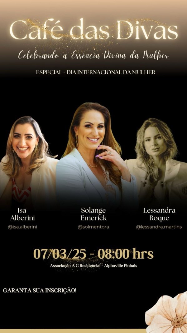 CAFÉ DAS DIVAS: Celebrando a Essência Divina da Mulher em Pinhais - Sympla