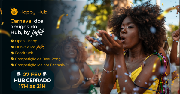 Happy Hub | Fevereiro 2025 em Goiânia - Sympla