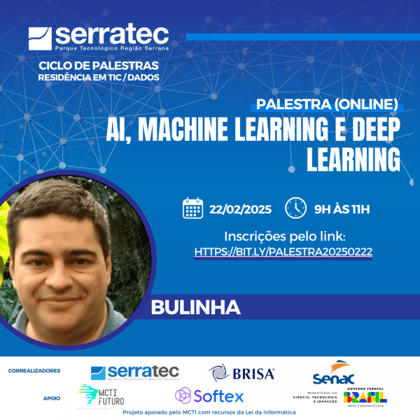 Palestra: AI, Machine Learning e Deep Learning - online - Sympla