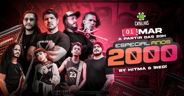 ESPECIAL ANOS 2000 - HITMA & !RED! em Campo Grande - Sympla
