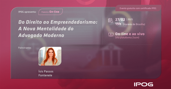 Do Direito ao Empreendedorismo: A Nova Mentalidade do Advogado Moderno - online - Sympla