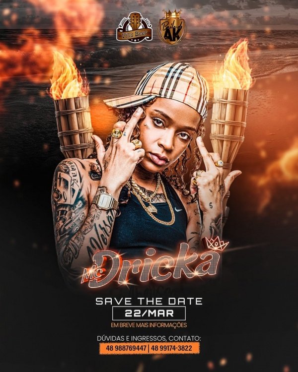 MC Dricka no Baile do AK em Criciúma - Sympla