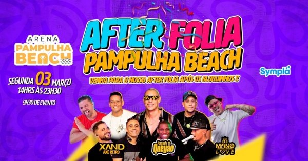 After Folia Pampulha Beach em Belo Horizonte - Sympla