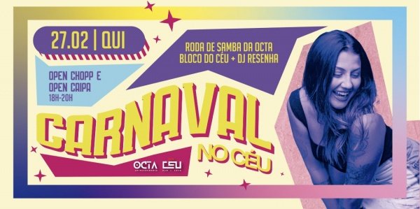 Roda de Samba da Octa no Céu - 27.02.2025 em Porto Alegre - Sympla