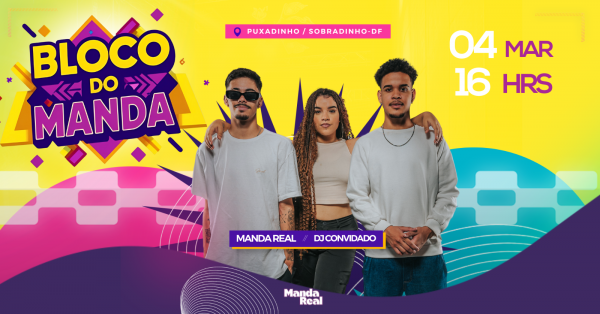 Bloco Do Manda em Brasília - Sympla