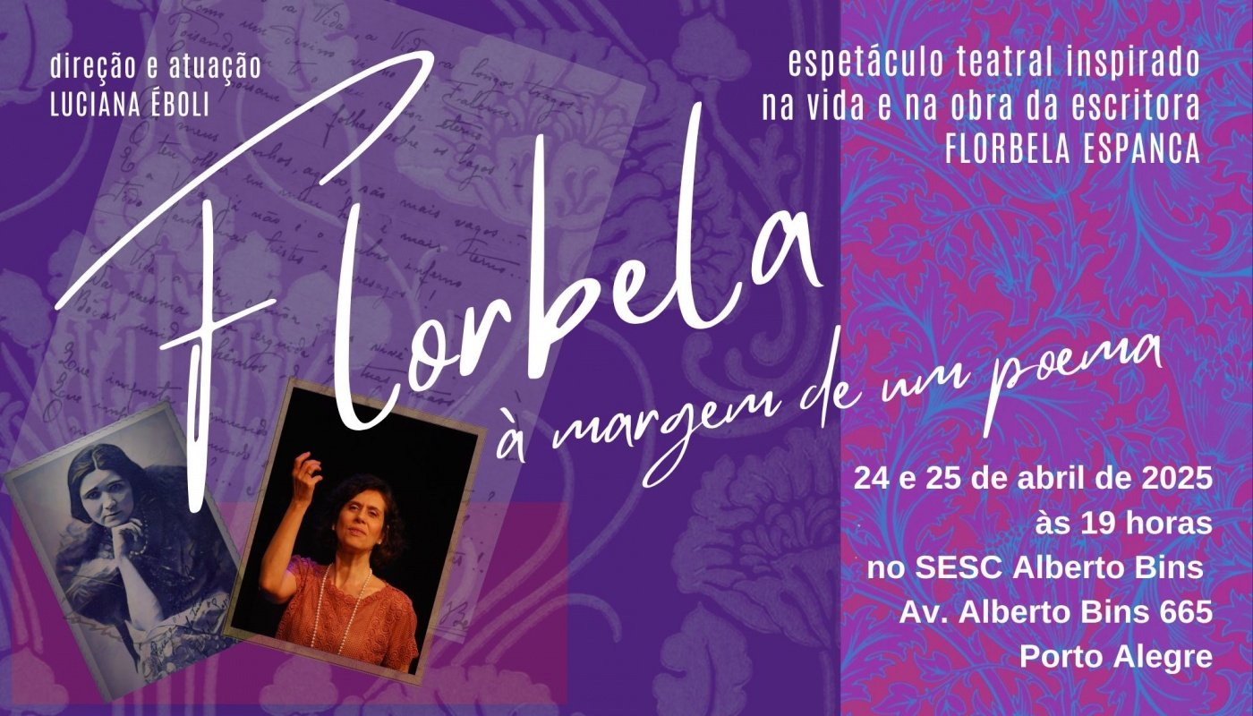 Florbela, à margem de um poema em Porto Alegre - Sympla