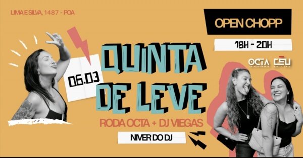 Roda de Samba da Octa no Céu - 06.03.2025 em Porto Alegre - Sympla