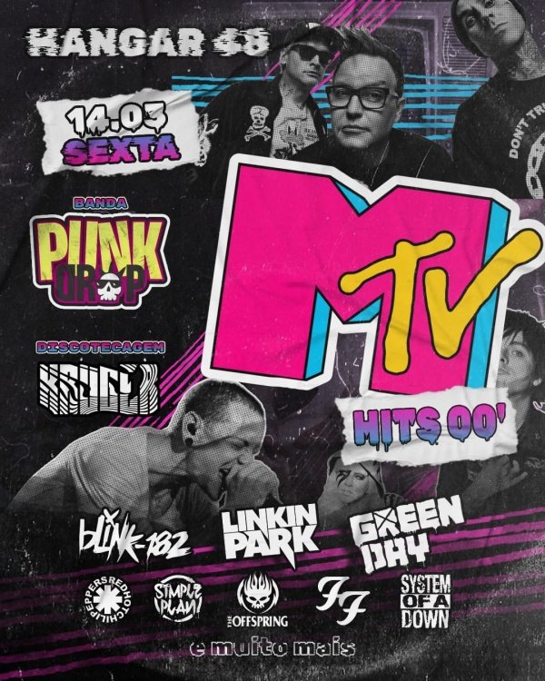 Punk Drop - O melhor do Punk/Pop Rock anos 2000! em Ponta Grossa - Sympla