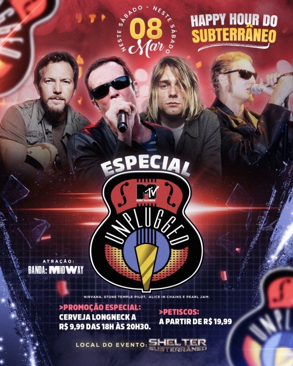 Especial Unplugged Acústico MTV em Porto Velho - Sympla