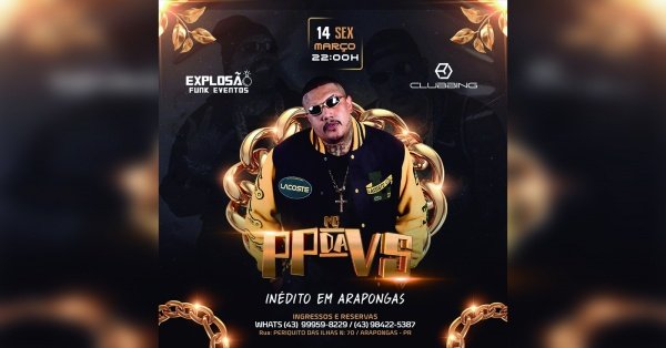 MC PP DA VS em Arapongas - Sympla