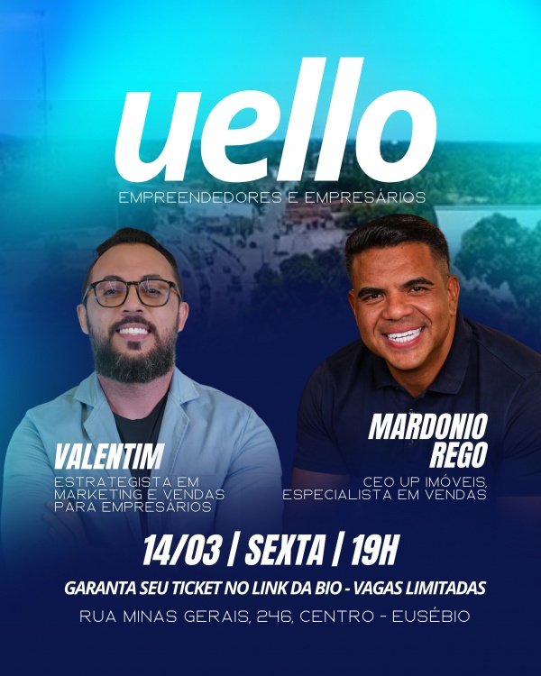 UELLO - Conexões Atemporais em Eusébio - Sympla