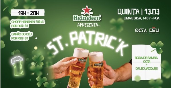 Roda de Samba da Octa no Céu - 13.03.2025 em Porto Alegre - Sympla