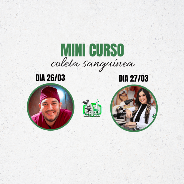 Mini Curso - Coleta Sanguínea (Cópia) em Catalão - Sympla