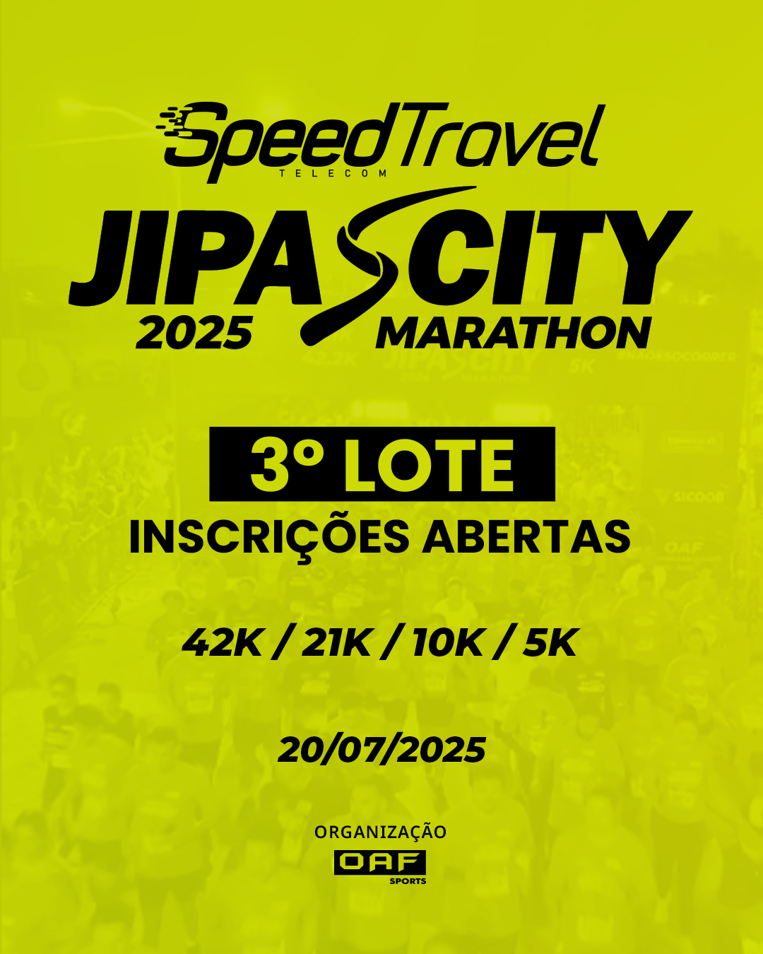 8ª JIPA CITY MARATHON 2025. 5K - 10K - 21K - 42K. em Ji-Paraná - Sympla