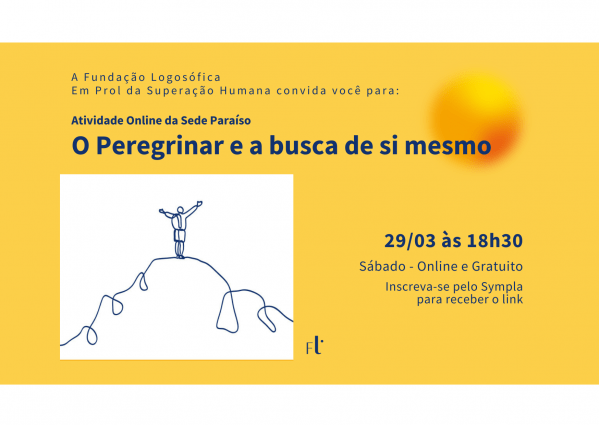 O peregrinar e a busca de si mesmo - online - Sympla