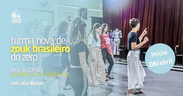 Aprenda zouk brasileiro do zero! em Betim - Sympla