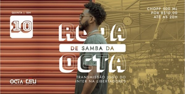 Roda de Samba da Octa no Céu - 10.04.2025 em Porto Alegre - Sympla