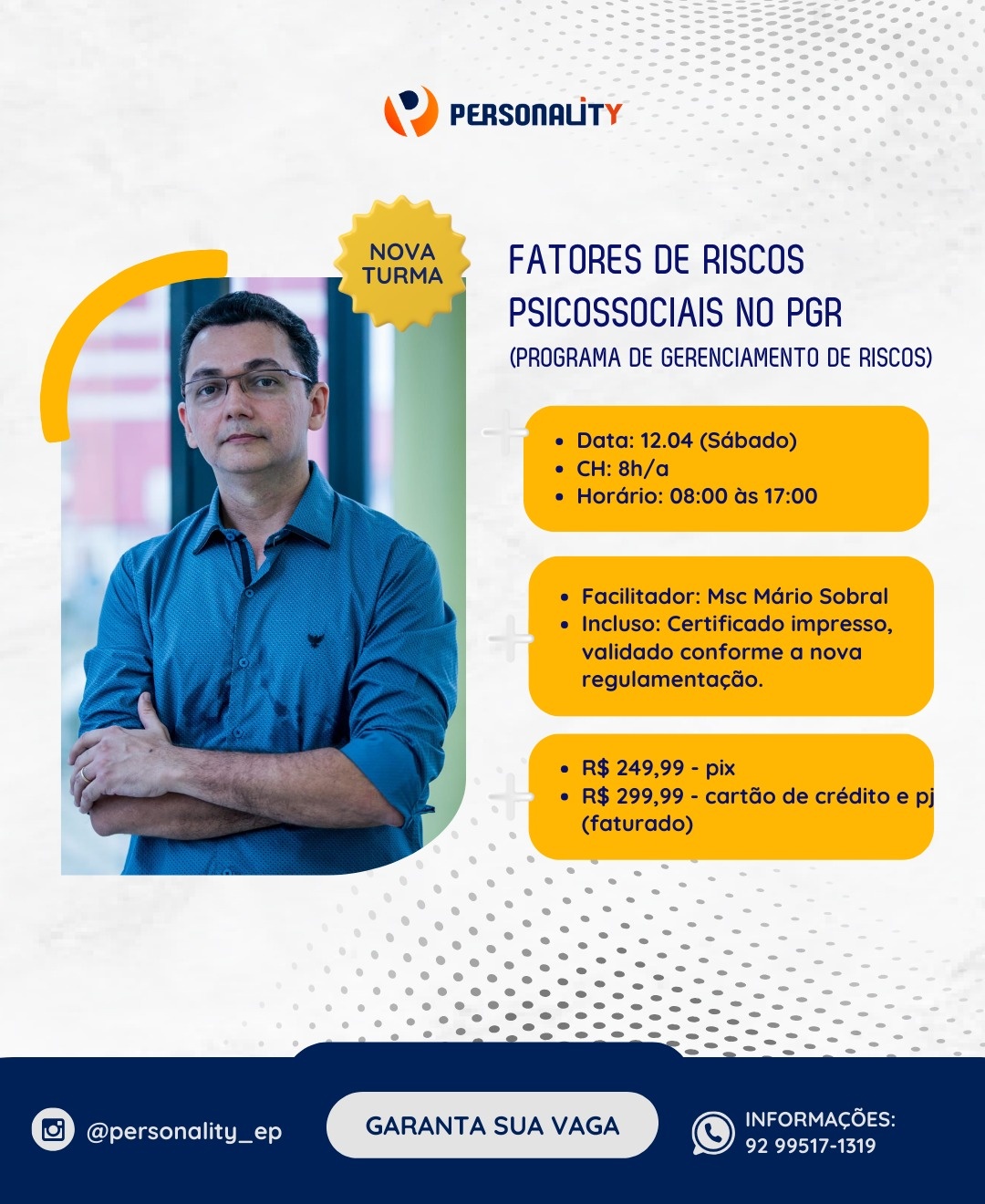 Fatores de Riscos Psicossociais no PGR em Manaus - Sympla