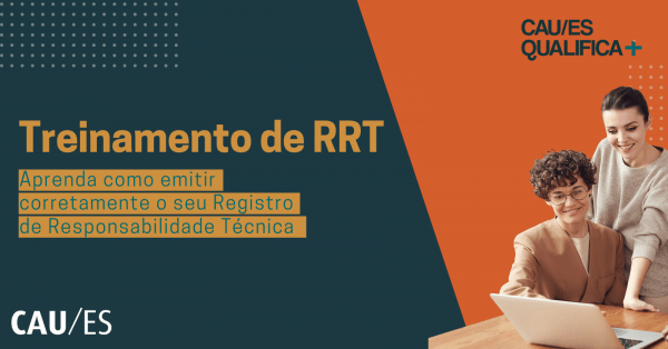CAU/ES Qualifica+ Treinamento de RRT - online - Sympla