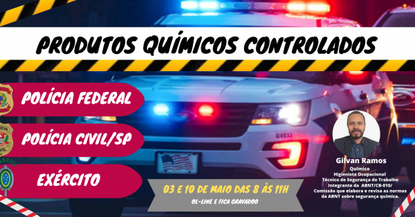 Produtos Químicos Controlados - online - Sympla