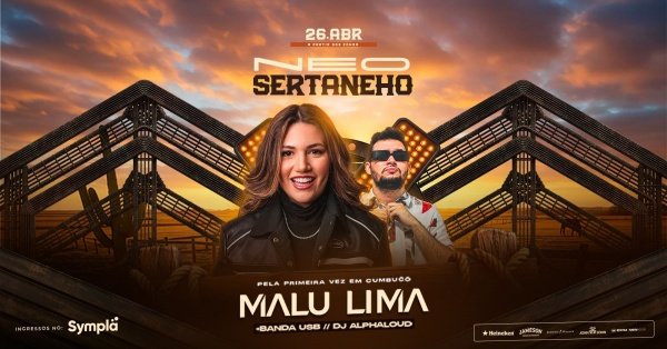 Malu Lima pela primeira vez no Cumbuco! em Caucaia - Sympla