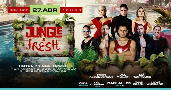 JUNGLE & FRESH - 27/Abril em São Paulo - Sympla