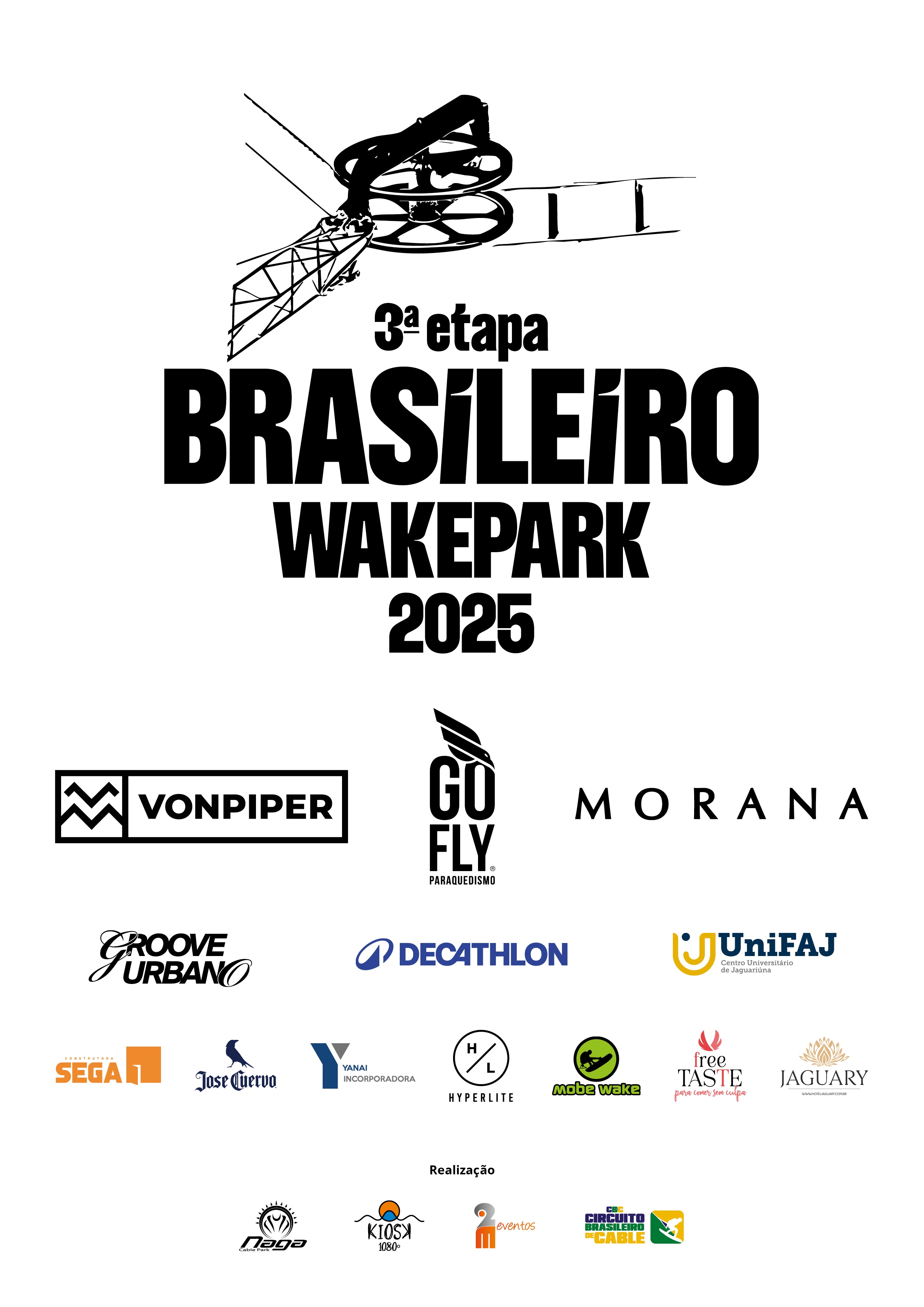 INGRESSOS! Campeonato Brasileiro de Wake Park 2025 - 3a Etapa em ...