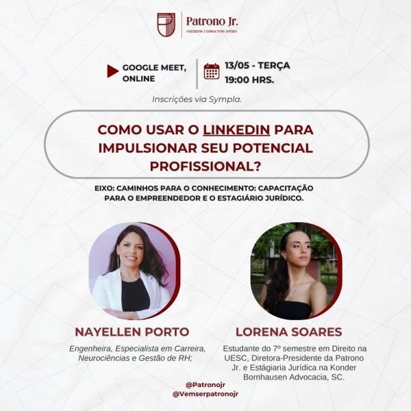 Como usar o LinkedIn para impulsionar seu potencial profissional? - online - Sympla