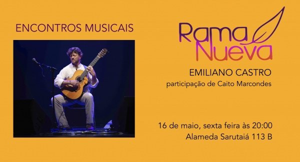 EMILIANO CASTRO em São Paulo - Sympla